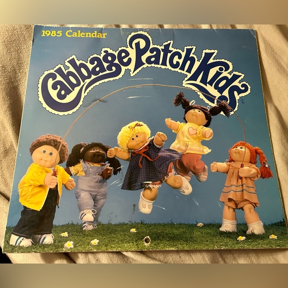 Office | Vintage Cabbage Patch Dolls Calendar 1985 | Poshmark